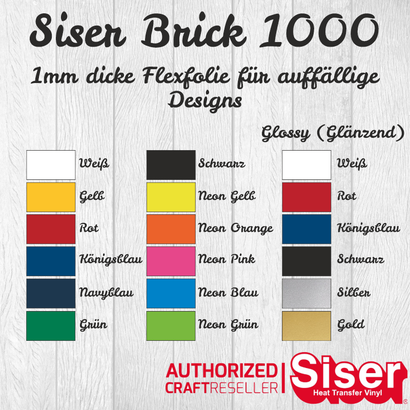 CreaSteinmetz - Siser Brick 1000 (20x30cm)