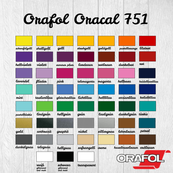 CreaSteinmetz - Oracal 751 (30x60cm)